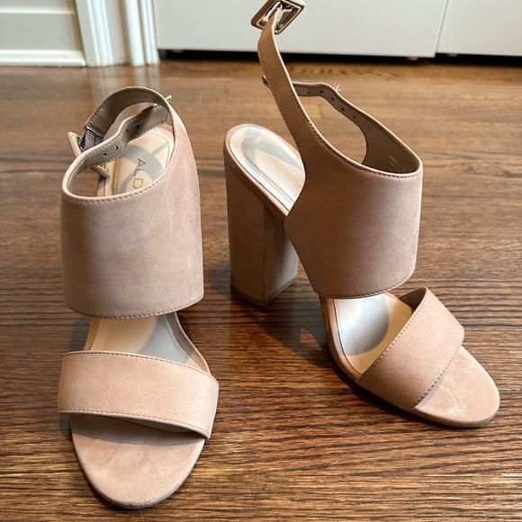 Aldo | Shoes | Also Block Heel Sandal | Poshmark